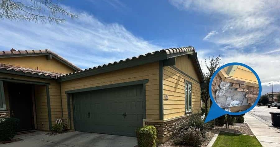 Garage Accident Reconstruction | Gateway Restoration